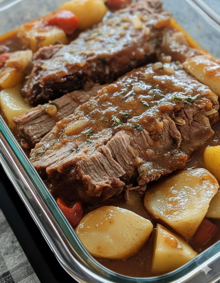 3-Packet Slow Cooker Pot Roast – Best Recipes