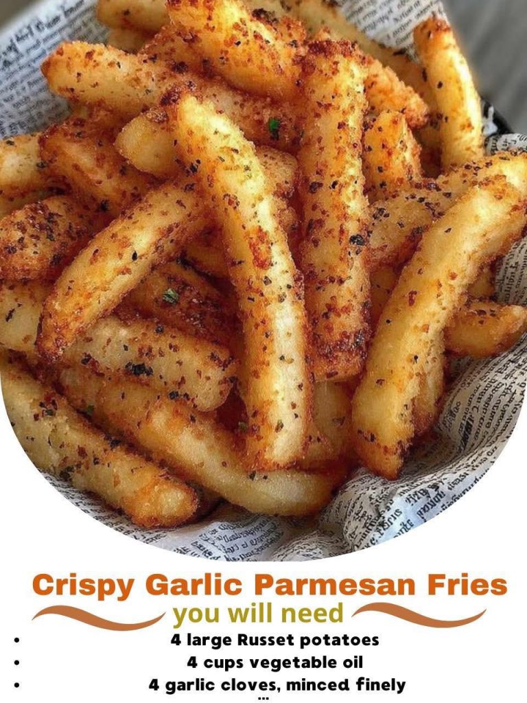 Crispy Garlic Parmesan Fries Recipe: The Ultimate Flavor-Packed Snack ...