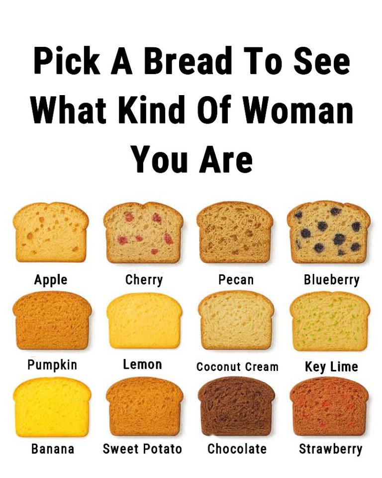 Pick A Bread To See What Kind Of Woman You Are – Best Recipes
