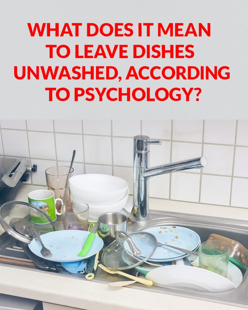 The Hidden Psychology Behind Dirty Dishes – Best Recipes