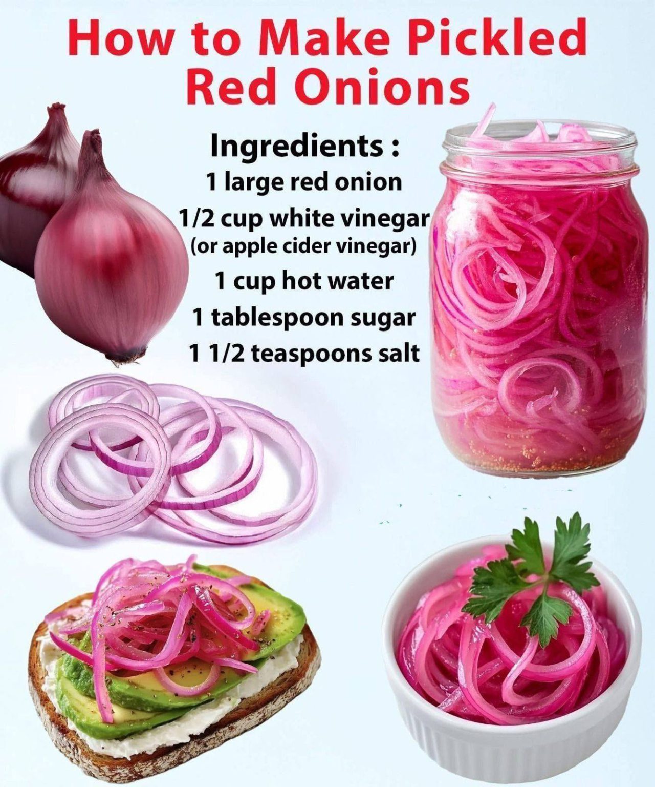 PICKLED RED ONIONS – Best Recipes