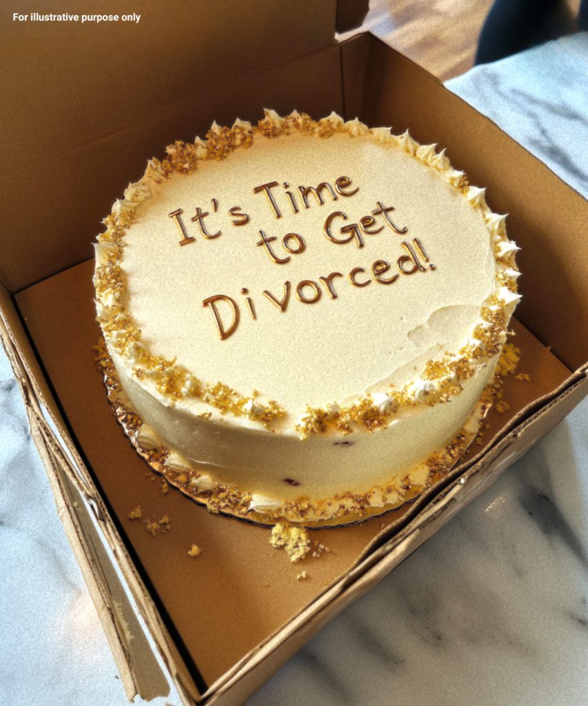 ‘It’s Time to Get Divorced!’: The Message on My Anniversary Cake Led Me ...