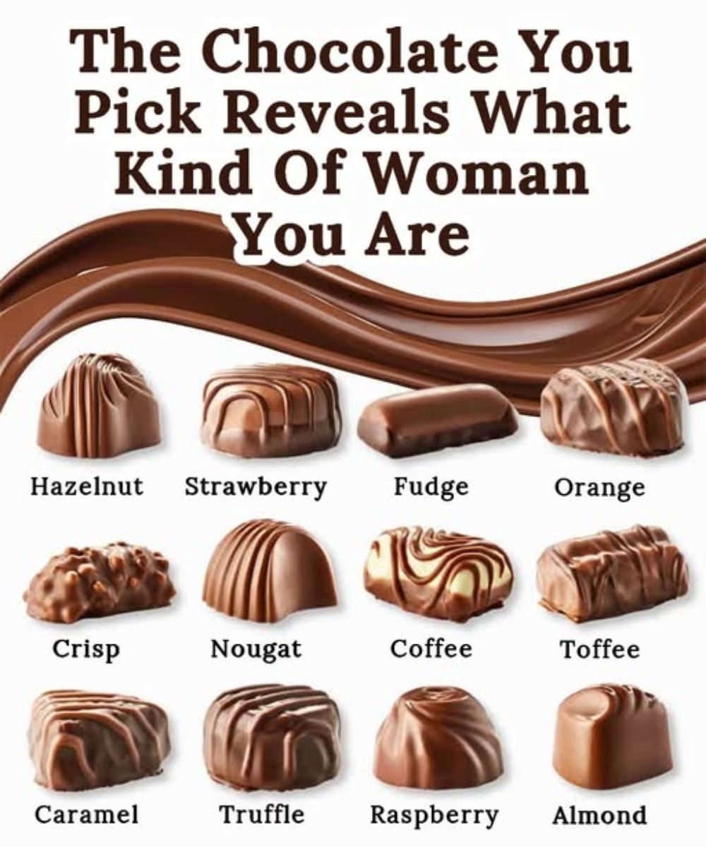 The Chocolate You Pick Reveals What Kind Of Woman You Are – Best Recipes