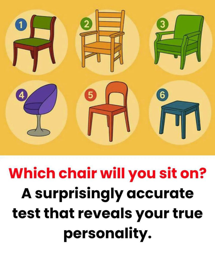 Which chair will you sit on? A surprisingly accurate test of your ...